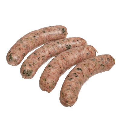 Greek Feta And Spinach Sausage - BinksBerry Hollow